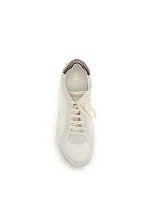 Brunello Cucinelli Deer And Suede Sneakers