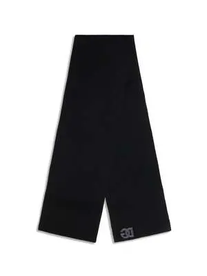 Dolce & Gabbana Ribbed Virgin Wool Scarf