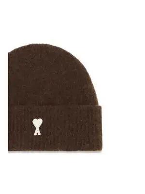 AMI Paris De Coeur Wool Beanie