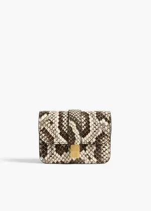 Khaite Blake Nano Bag In Python - Natural