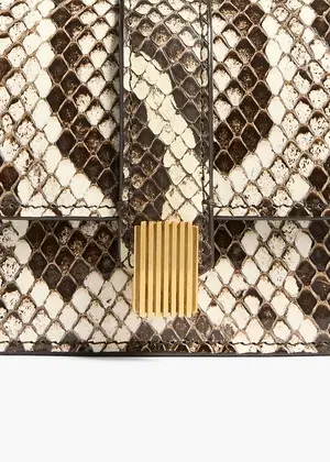 Khaite Blake Nano Bag In Python