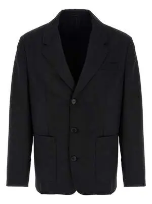 Prada Single-breasted Blazer - Black