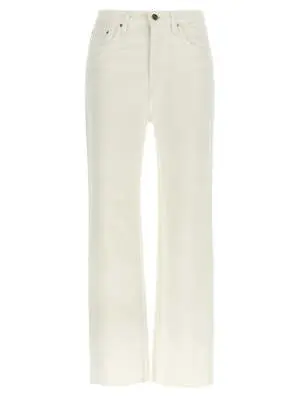 TOTEME High Waist Jeans - White