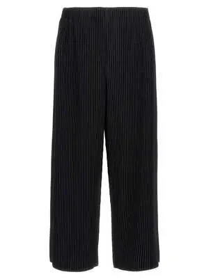 Issey Miyake Monthly Colors: September' Pants - Black