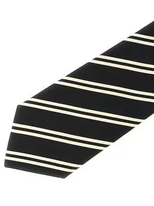 Saint Laurent Striped Neck Ties