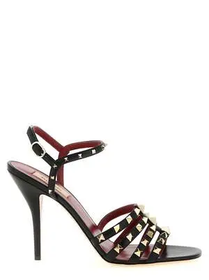 Valentino Garavani Rockstud' Sandals - Black