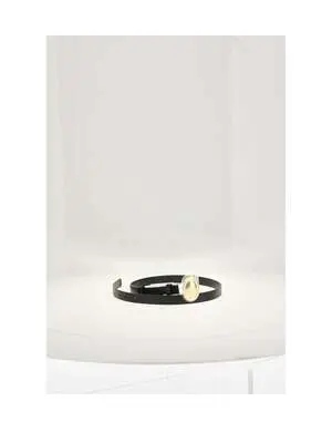 Dior Leather Waist Belt - Black