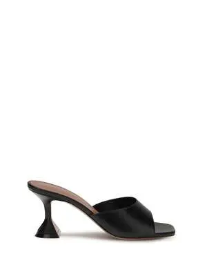 Amina Muaddi Lupita Sandals - Black