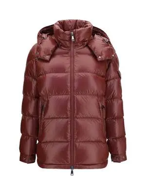 Moncler Maire Short Hooded Down Jacket - Multicolor