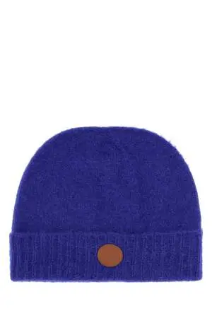 VIVIENNE WESTWOOD Alpaca Blend Fluffy Beanie Hat - Blue