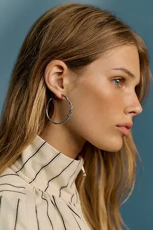 ALKEMIE Sterling Serpent Wrap Hoops