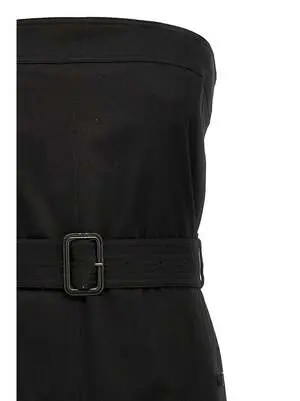 Saint Laurent Cassandre Bustier Jumpsuit