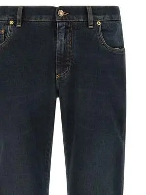 Dolce & Gabbana Logo Plaque Jeans