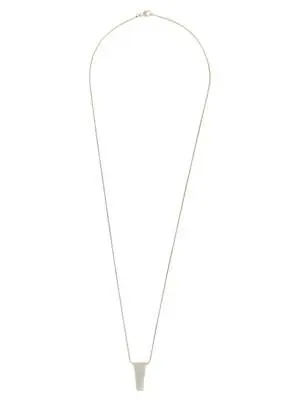 Rick Owens Mini Trunk' Necklace - Silver