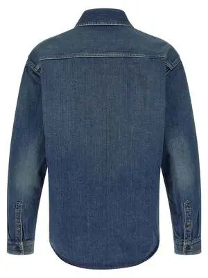 Saint Laurent Cassandre' Denim Shirt