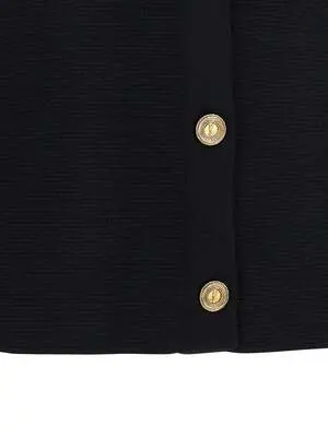 Saint Laurent Cassandre' Medallion Cardigan