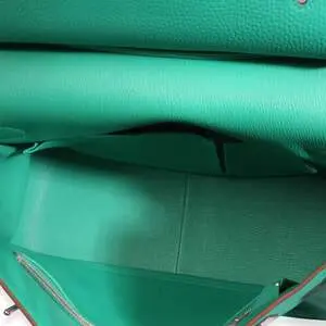 Hermès Clemence Jypsiere 34 - Green