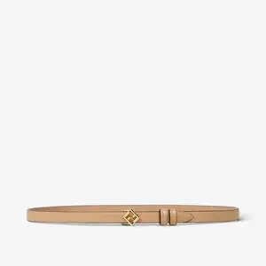 Fendi Ff Diamonds Belt - Beige