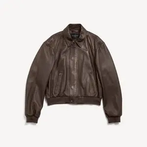 Balenciaga Taxi Jacket In Lambskin