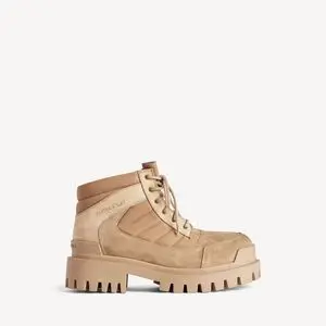 Balenciaga Combat Strike Low Boot - Beige