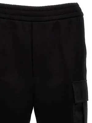 Prada Nylon Insert Cargo Joggers