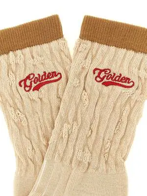 GOLDEN GOOSE Braided Socks
