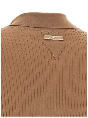 Prada Knitted Polo Shirt