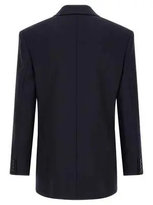 Saint Laurent Felted Wool Gabardine Blazer Jacket