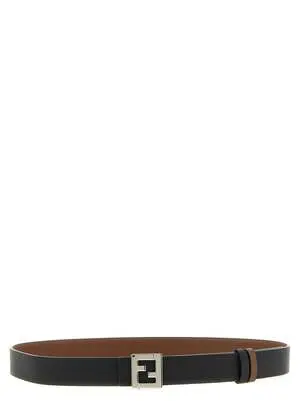 Fendi Ff' Reversible Belt - Multicolor