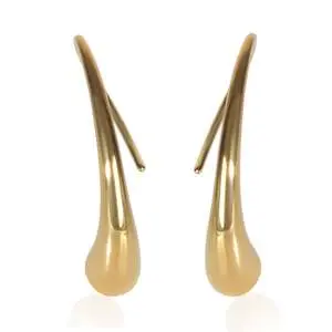 Tiffany & Co. Elsa Peretti Teardrop Earrings - Yellow_gold