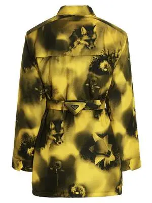 Prada Re-nylon Printed Parka