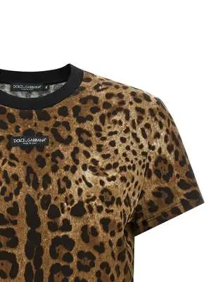 Dolce & Gabbana Leo' Cropped T-shirt