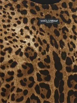 Dolce & Gabbana Leo' Cropped T-shirt