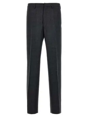 Prada Check Trousers