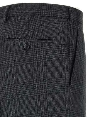 Prada Check Trousers