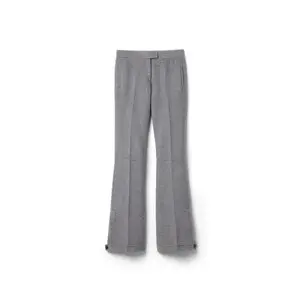 Miu Miu Double Wool Pants - Grey