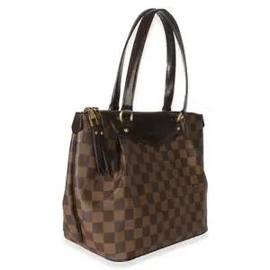LOUIS VUITTON Damier Ebene Canvas Westminster Pm Shoulder Bag - Brown