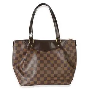 LOUIS VUITTON Damier Ebene Canvas Westminster Pm Shoulder Bag - Brown