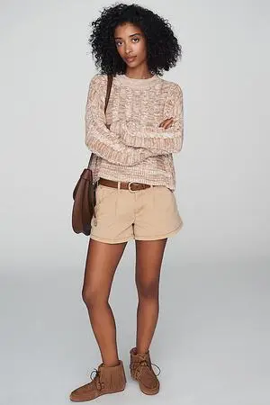 PILCRO Heritage Chino Shorts - Latte