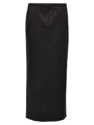 TOTEME Straight' Skirt - Black