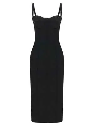 Dolce & Gabbana Sicily' Bra Corset Dress - Black