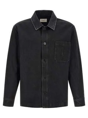 Saint Laurent Cassandre' Overshirt - Black