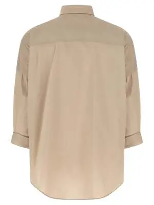 Brunello Cucinelli Shiny Trim' Shirt