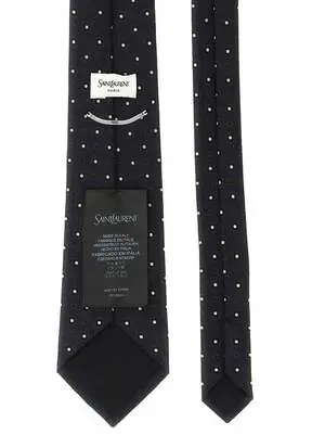 Saint Laurent Jacquard Tie