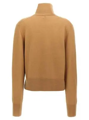 TOTEME Cropped Turtleneck' Turtleneck Sweater
