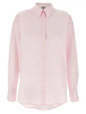 TOTEME Cotton Shirt - Pink