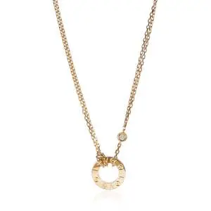 Cartier Yellow Gold Diamond Love Necklace - Yellow_gold