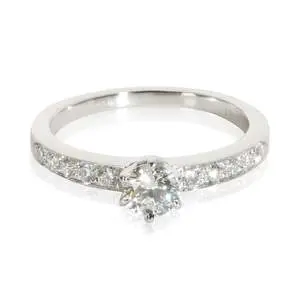 Tiffany & Co. 0.41 Ct Round Brilliant Diamond Engagement Ring - Platinum
