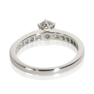 Tiffany & Co. 0.41 Ct Round Brilliant Diamond Engagement Ring