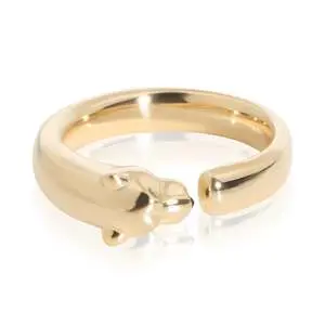 Cartier Panthère De Fine Ring In 18k Gold With Onyx And Tsavorite - Yellow_gold